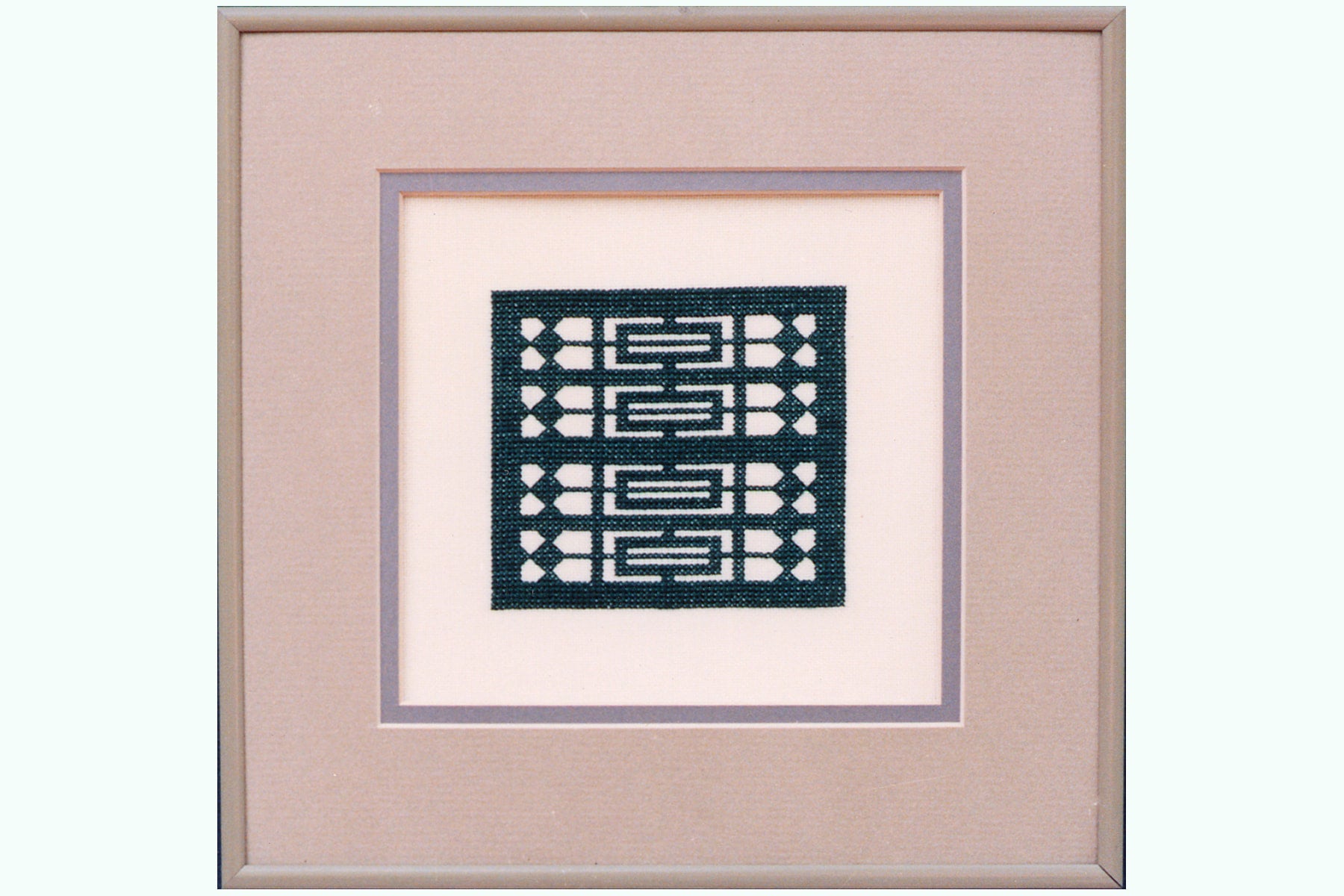 Playroom Grille Rectilinear Cross Stitch Chart - .pdf email | Heartland ...